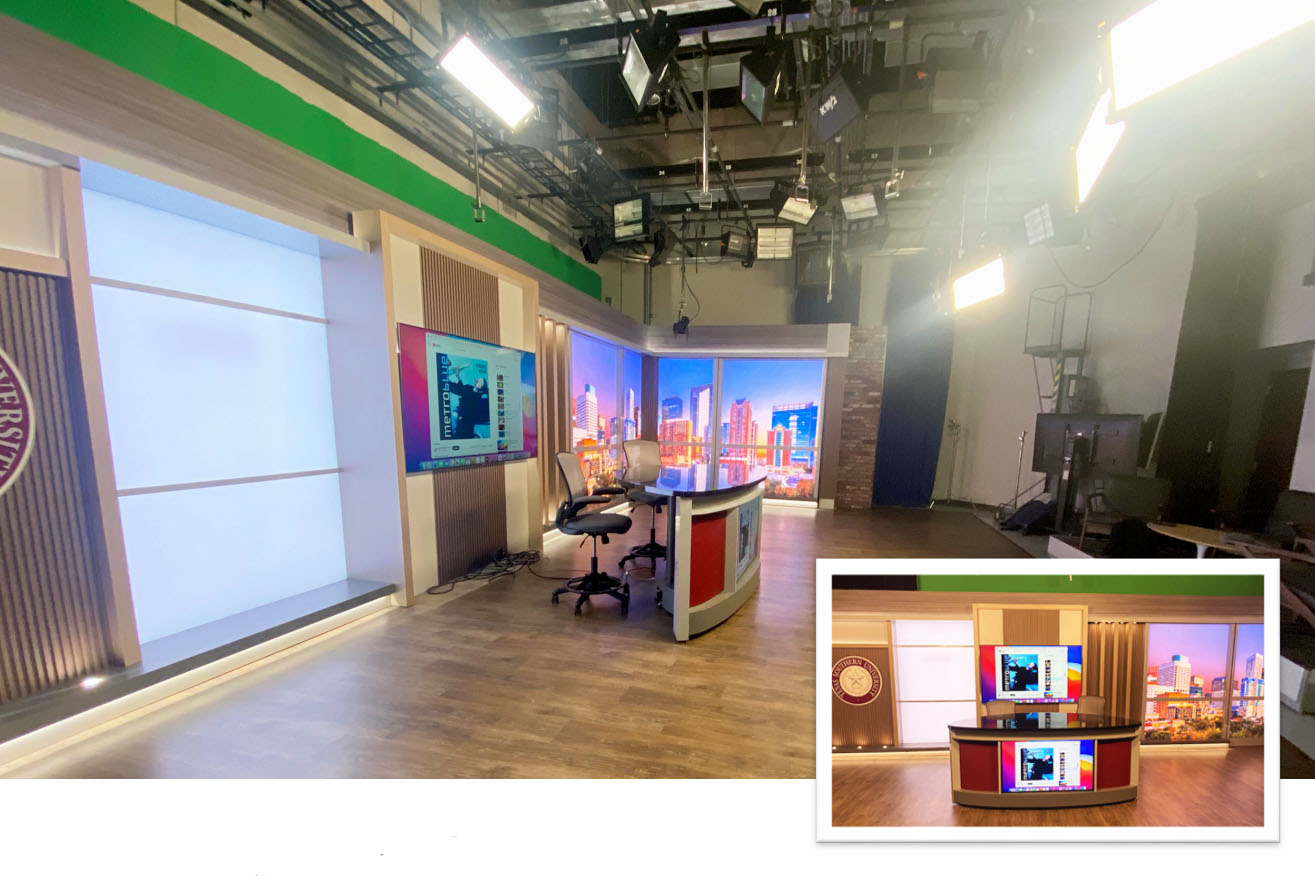 The School of Communication Television Studio at the Texas Southern ...